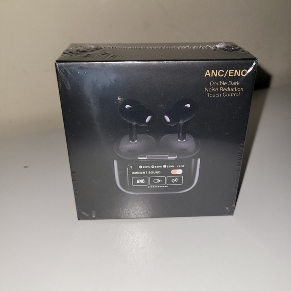 Source Unknown | Headphones | Black Ancenc Wireless Earbuds Bluetooth ...